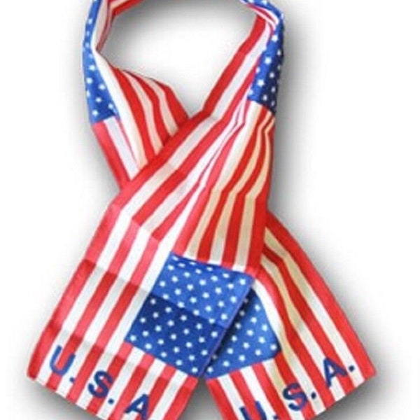 American Flag Scarf - Etsy