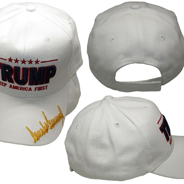 Trump Signed Hat - Etsy