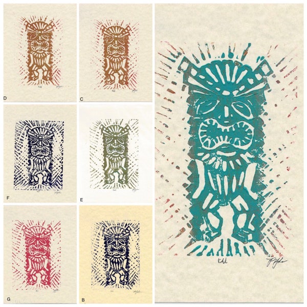 Tiki Art - Etsy
