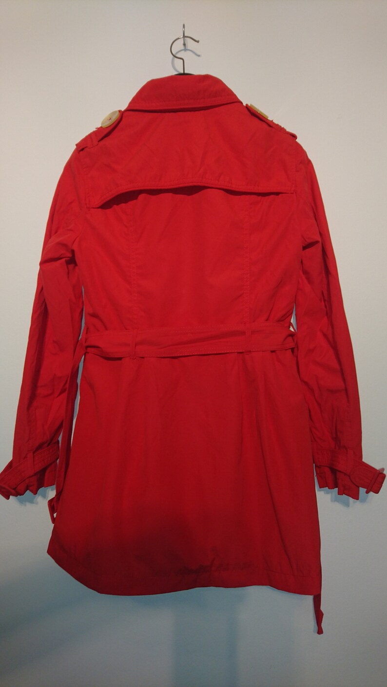 Summer Short Coat Lady in Red - Etsy