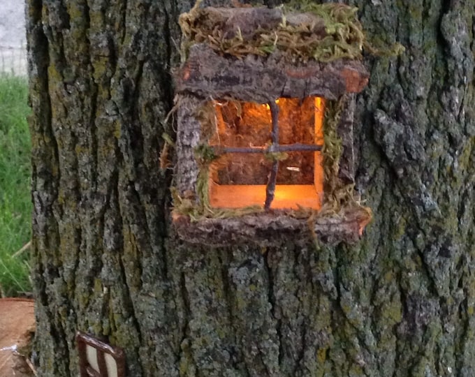 Magical Lighted Fairy Window - Etsy