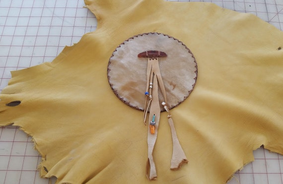 Rawhide Shield Wall Hanging Decorative Leather Shield South - Etsy