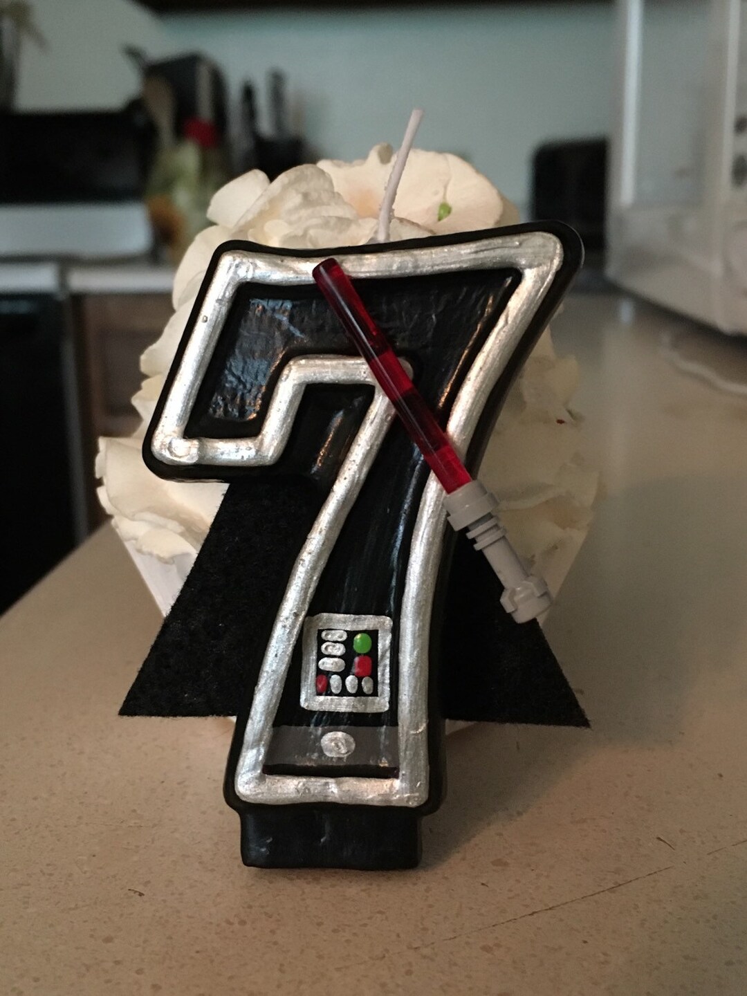 3 Inch Tall Star Wars Lightsaber Birthday Candle - Any Number! - Etsy