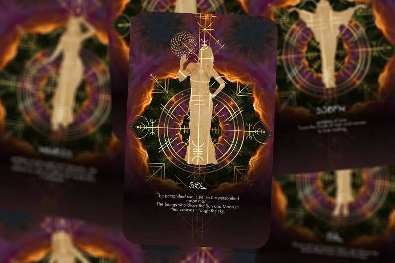 Nordic Goddesses Oracle - Nordic Cards - Norse Oracle - Oracle - Oracle ...