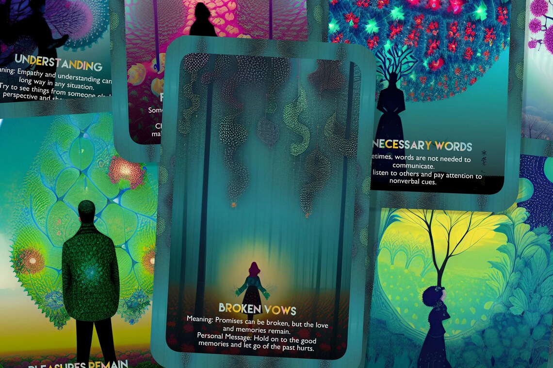 Enjoy the Silence - Oracle Cards for Inner Peace - Inspired by Depeche ...