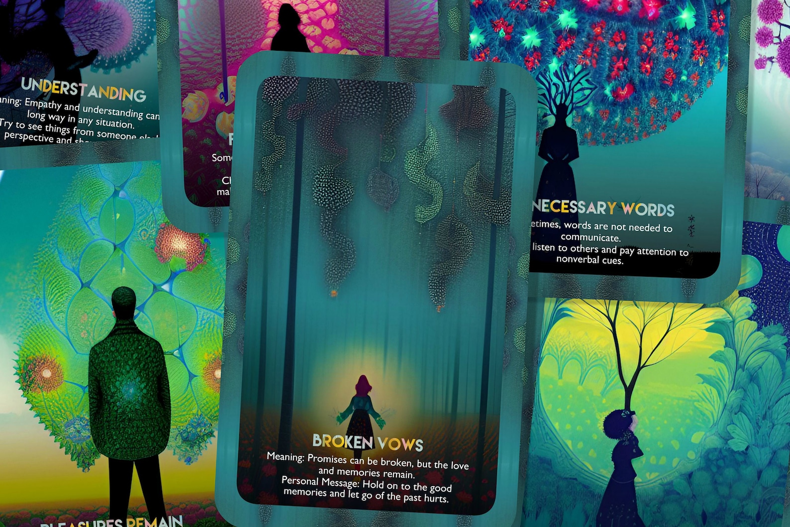 Enjoy the Silence - Oracle Cards for Inner Peace - Inspired by Depeche ...