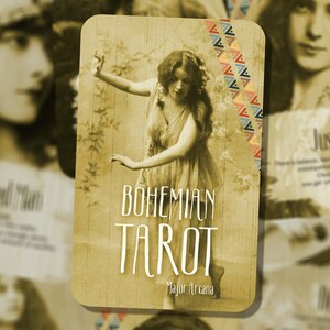Bohemian Tarot - Major Arcana - Bohemian Cards - Tarot Deck - Fortune ...
