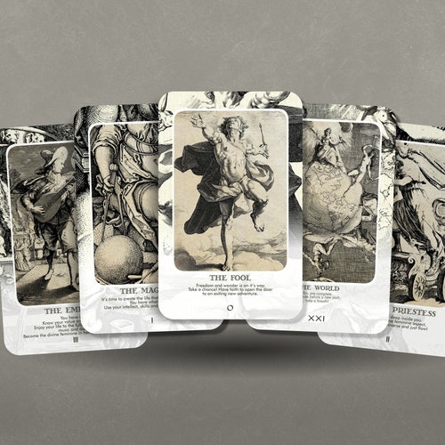 Jesus Tarot Major Arcana Fortune Telling Divination - Etsy