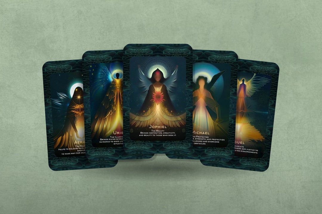 The Angelic Realms - Oracle Cards - Angel Cards - Heavenly Wisdom ...