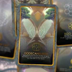 Sacred Geometry Oracle - Sacred Symbols - Oracle Deck - Fortune Telling ...