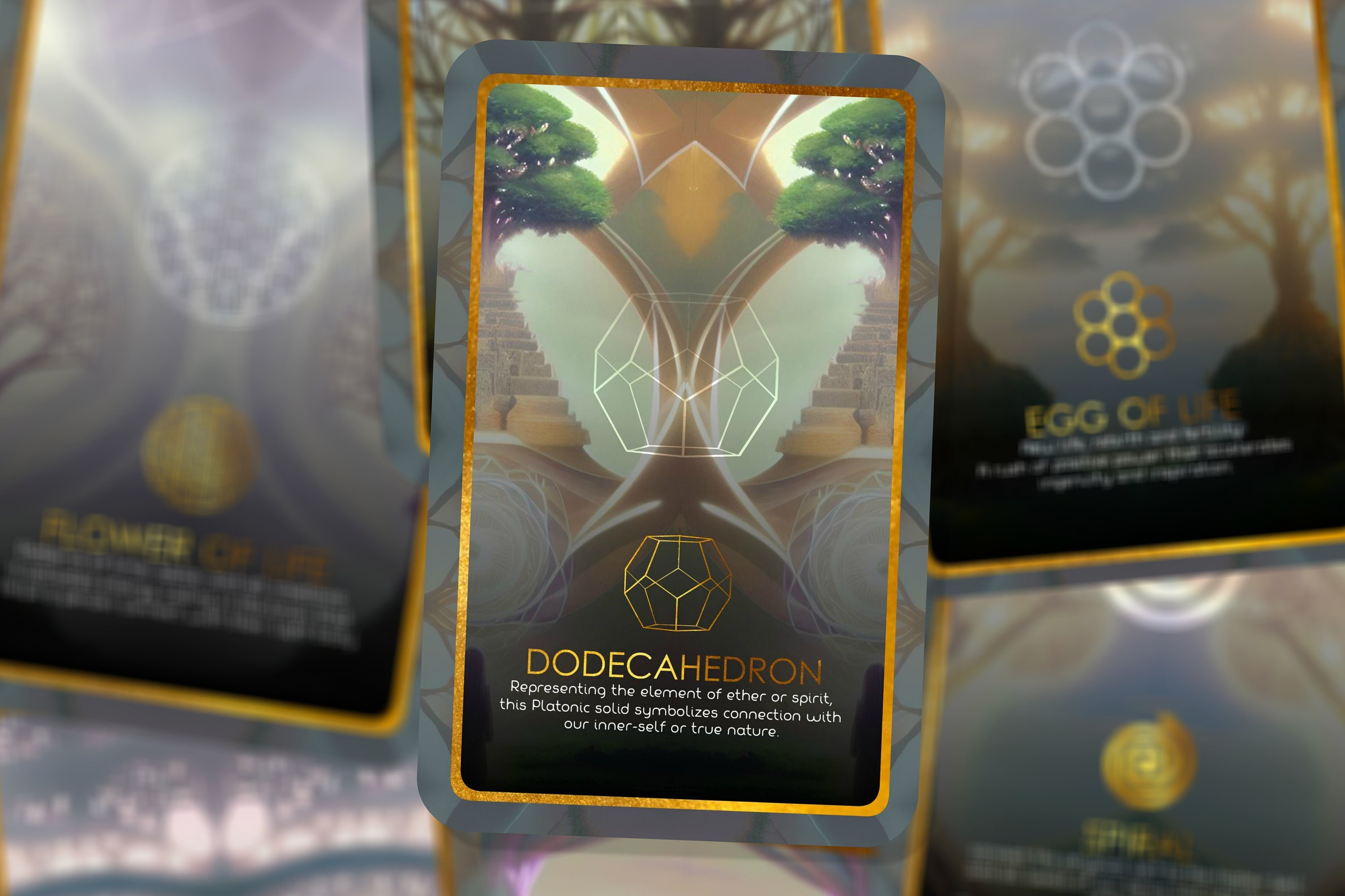 Oracle de la géométrie sacrée Symboles sacrés Oracle Deck - Etsy Canada