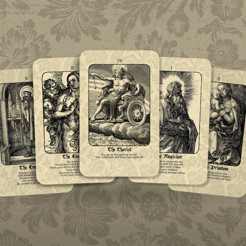 Ancient Greek Tarot Major Arcana Fortune Telling - Etsy