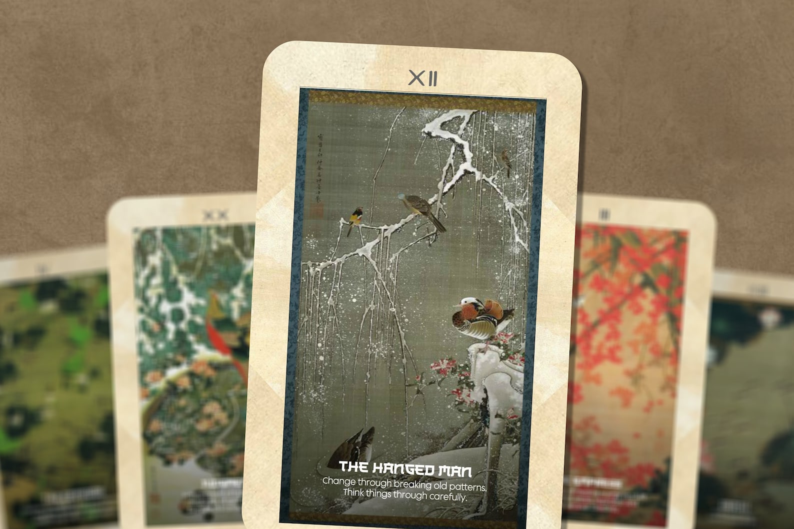 Ito Jakuchu Tarot Major Arcana Japanese Art Japanese Tarot Tarot Cards ...