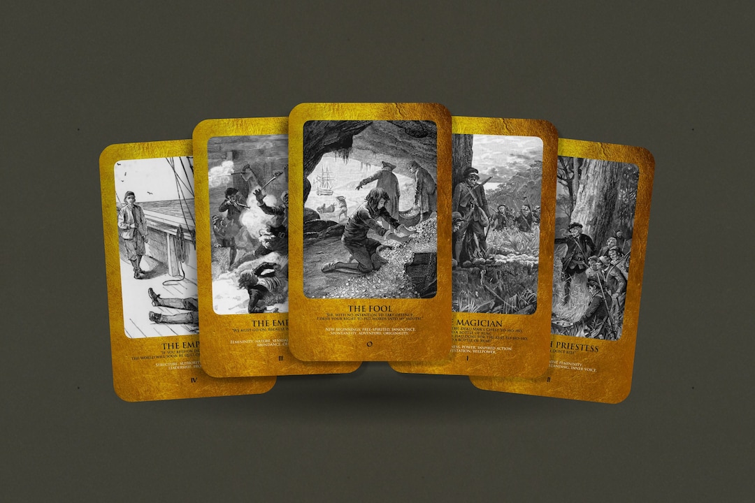 Treasure Island Tarot - Major Arcana - Tarot - Tarot Deck - Fortune ...