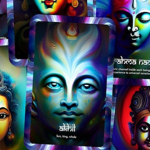 Sanskrit Oracle - Words and Meaning - 22 Cards - Oracle Deck - Fortune ...