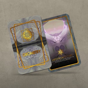 Sacred Geometry Oracle - Sacred Symbols - Oracle Deck - Fortune Telling ...