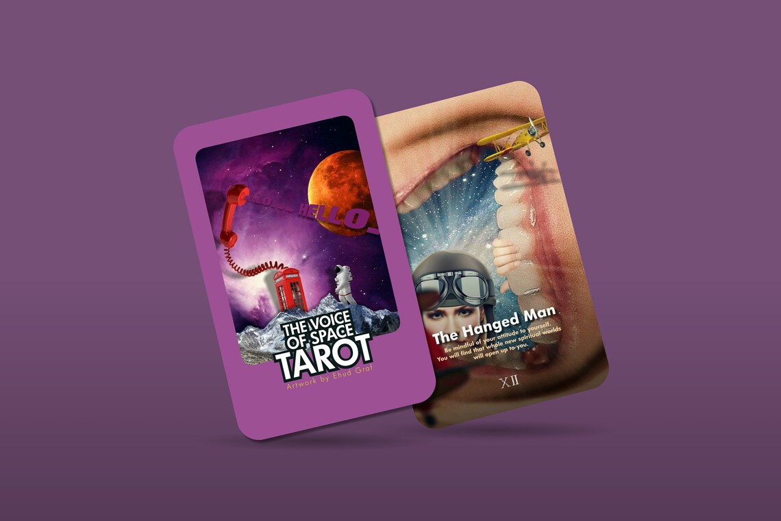 The Voice of Space Tarot Major Arcana Ehud Graf Tarot - Etsy
