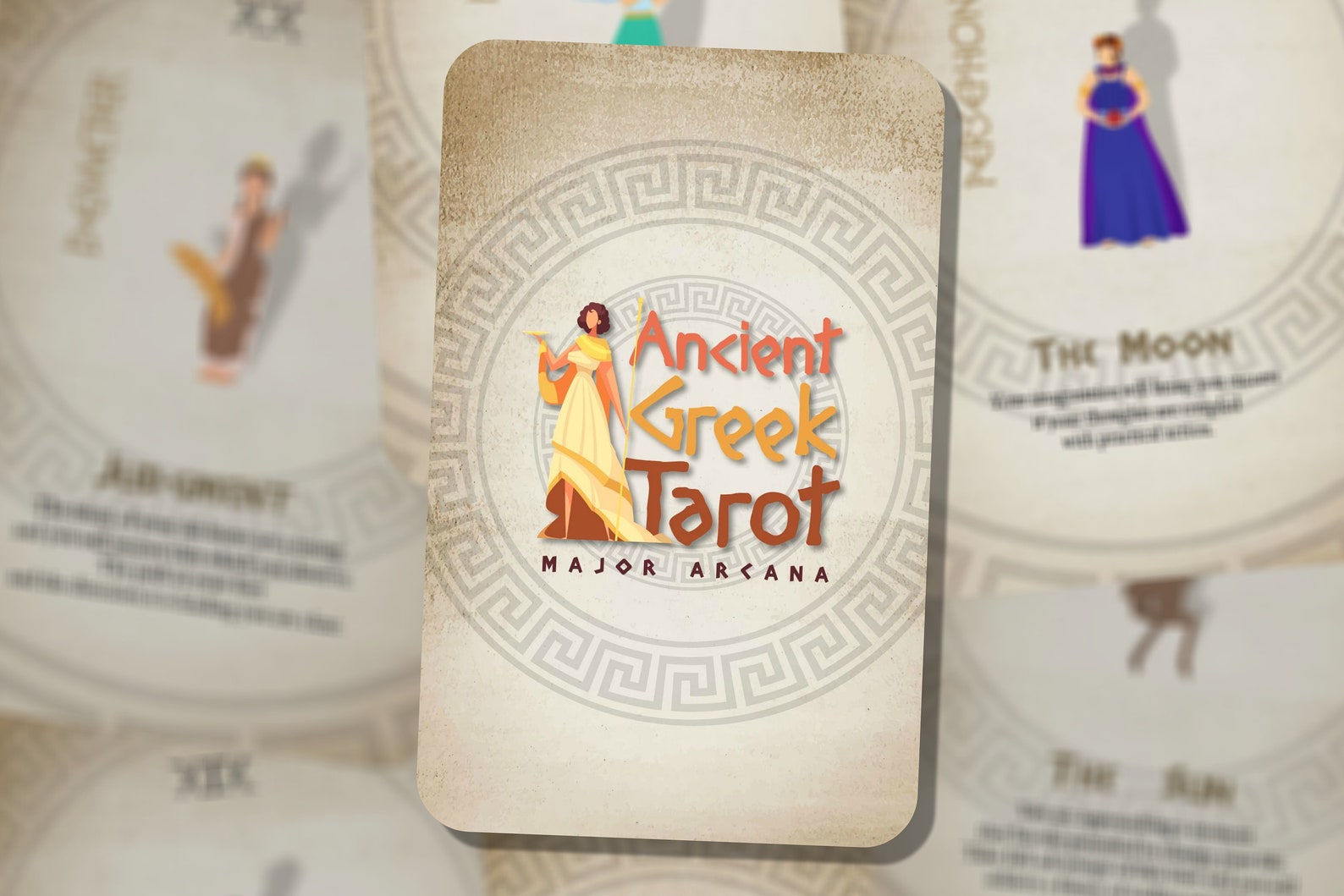 Ancient Greek Tarot Major Arcana Fortune Telling - Etsy