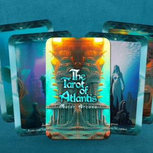 The Tarot of Atlantis - Major Arcana - Tarot Cards - Tarot Deck - Fortune Telling - Divination ...