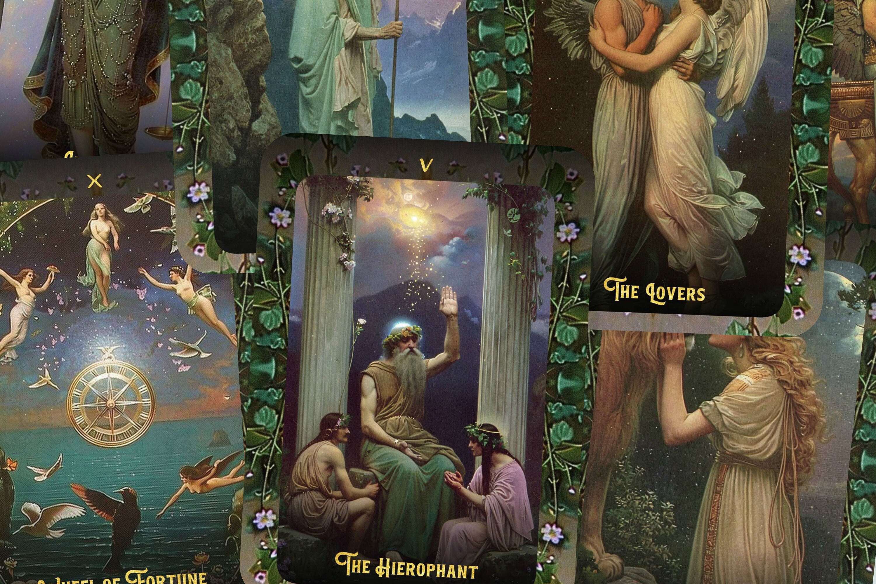 Elysian Dreams Tarot - 78 Cards - Tarot - Tarot Deck - Fortune Telling ...
