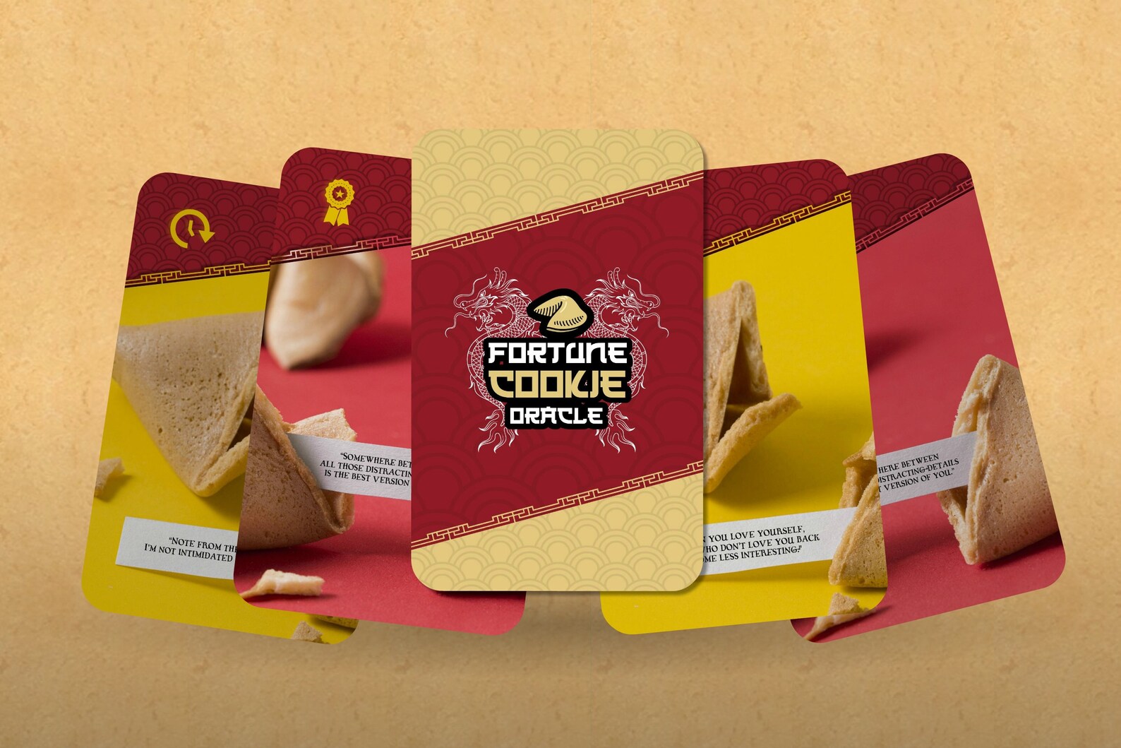 Fortune Cookie Oracle 22 Cards Oracle Oracle Deck - Etsy