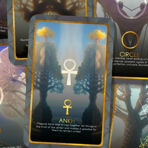 Sacred Geometry Oracle - Sacred Symbols - Oracle Deck - Fortune Telling ...