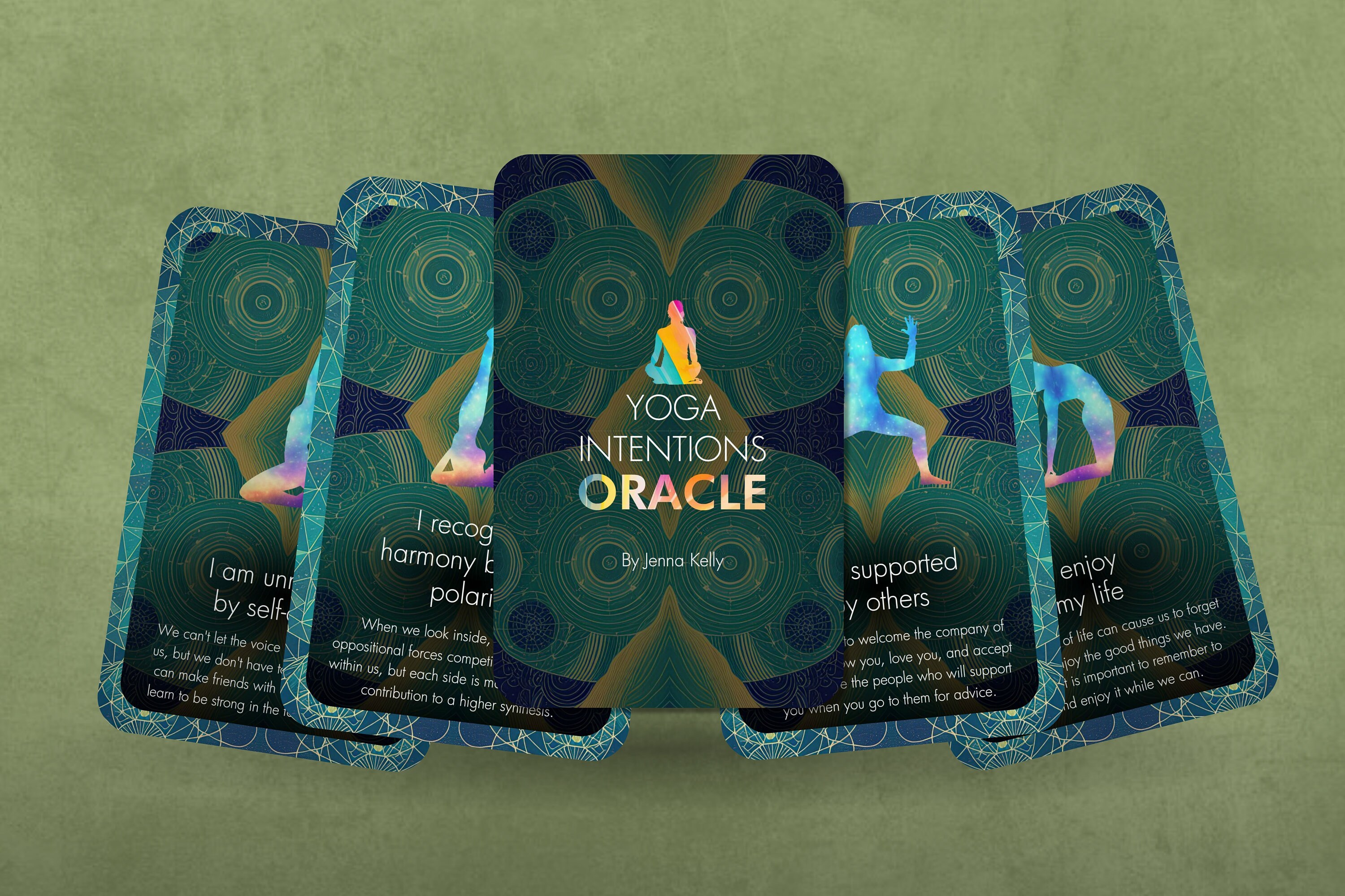 Yoga Intentions Oracle - by Jenna Kelly - Oracle Cards - Oracle Deck ...