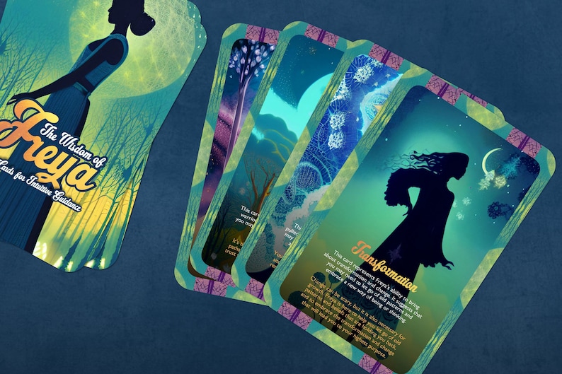 The Wisdom of Freya - Oracle Cards for Intuitive Guidance - Oracle ...