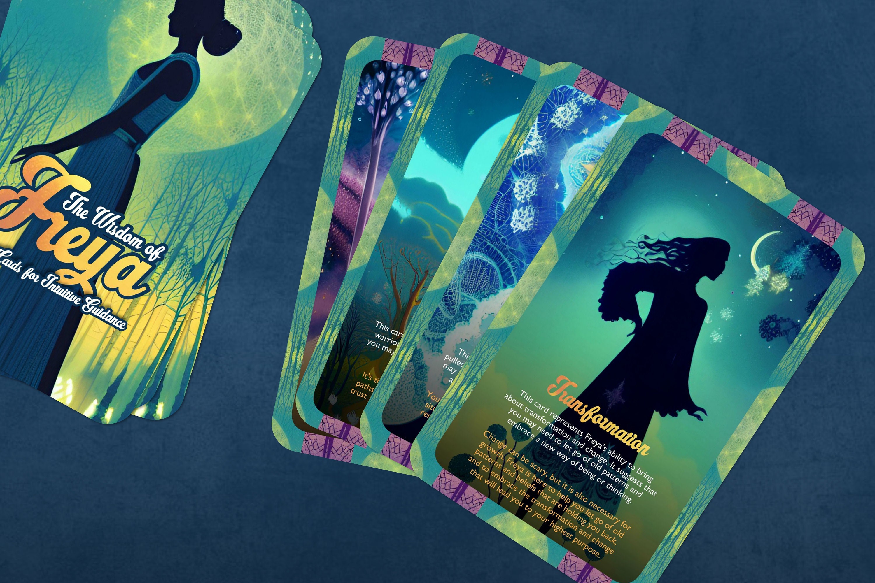 The Wisdom of Freya - Oracle Cards for Intuitive Guidance - Oracle ...