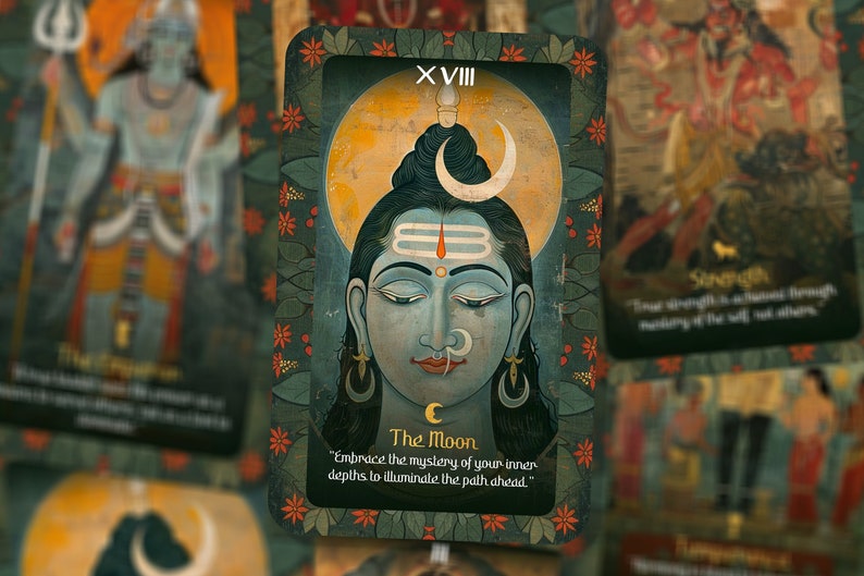 The Tarot of Shiva - Major Arcana - Shiva Art - Tarot Deck - Fortune ...
