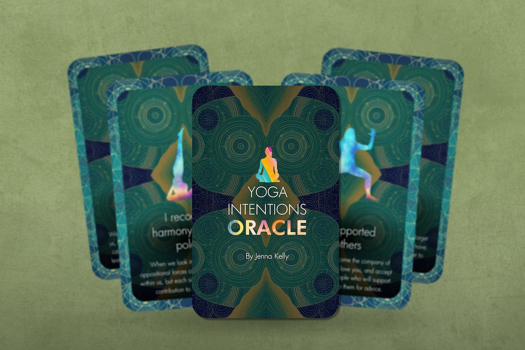 Yoga Intentions Oracle - by Jenna Kelly - Oracle Cards - Oracle Deck ...