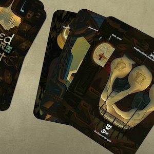 Sacred Letters Art - Hebrew Alphabet - Major Arcana - Oracle - Tarot ...