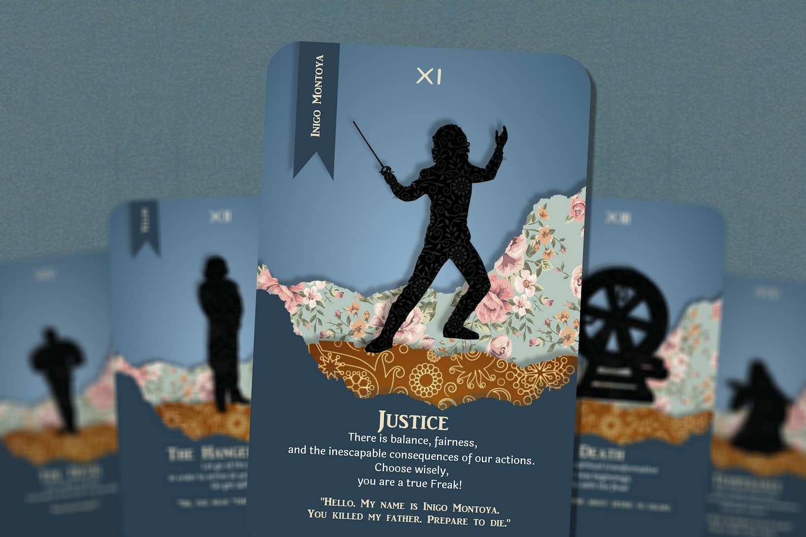 The Princess Tarot - Major Arcana - the Princess Bride - Tarot Deck ...