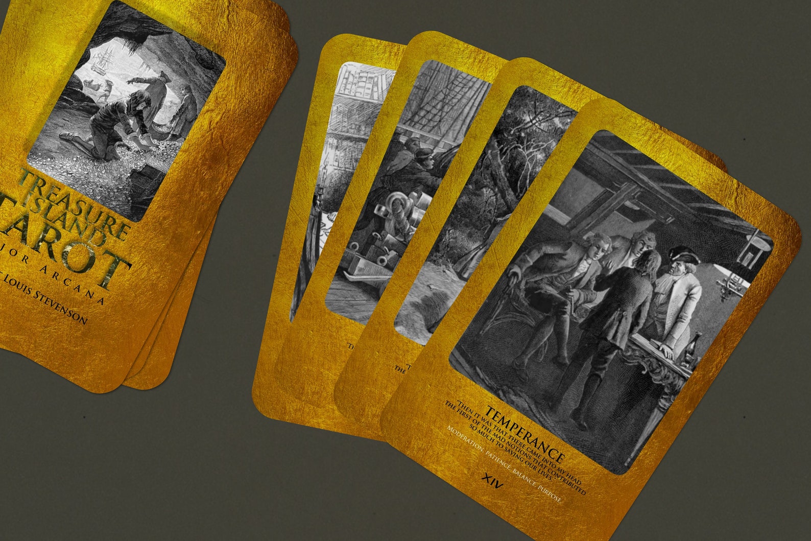 Treasure Island Tarot Major Arcana Tarot Tarot Deck | Etsy