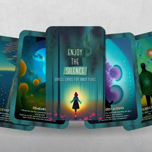 Enjoy the Silence - Oracle Cards for Inner Peace - Inspired by Depeche ...