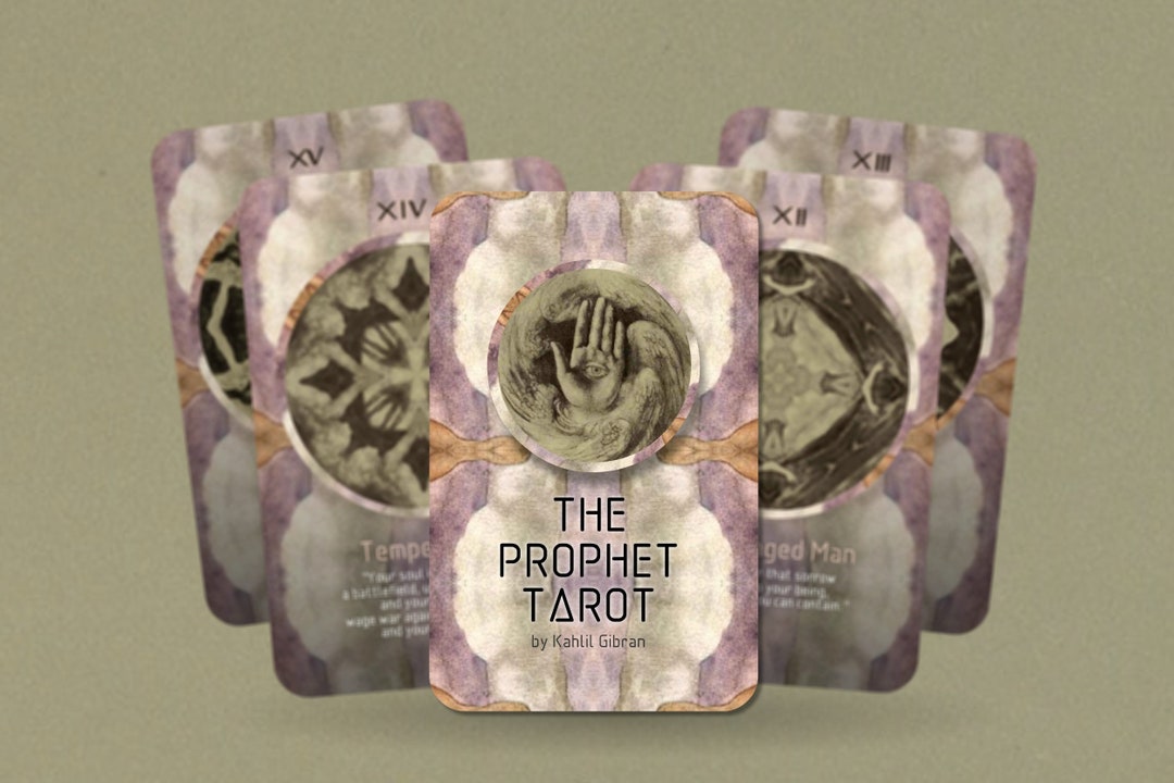 The Prophet Tarot - Major Arcana - Kahlil Gibran - Tarot Deck - Fortune ...