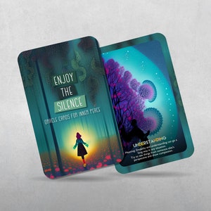 Enjoy the Silence Oracle Cards for Inner Peace Inspired by Depeche Mode ...
