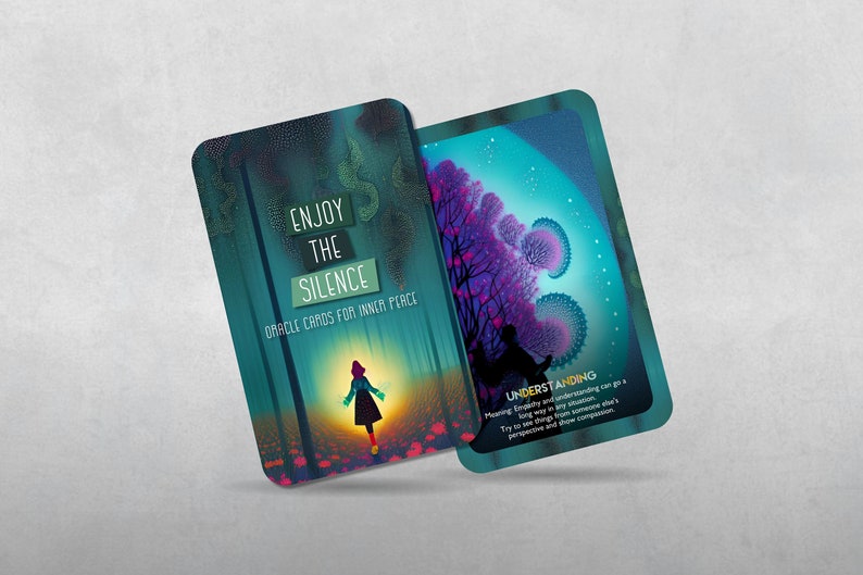 Enjoy the Silence - Oracle Cards for Inner Peace - Inspired by Depeche ...