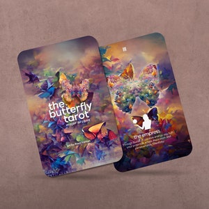 The Butterfly Tarot - Major Arcana - Butterfly Art - Tarot Deck ...