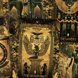 The Tarot of Isis - 78 Cards - Tarot - Tarot Deck - Fortune Telling ...