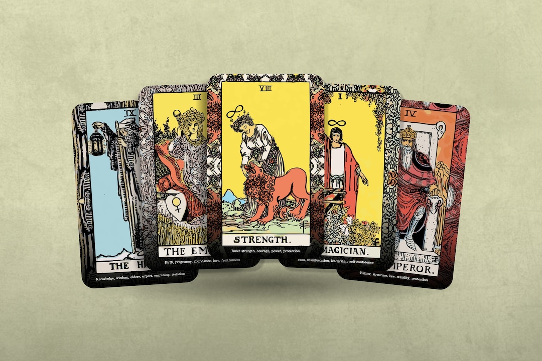 The Fool's Journey Tarot - Major Arcana - Classic Tarot - Tarot Deck ...