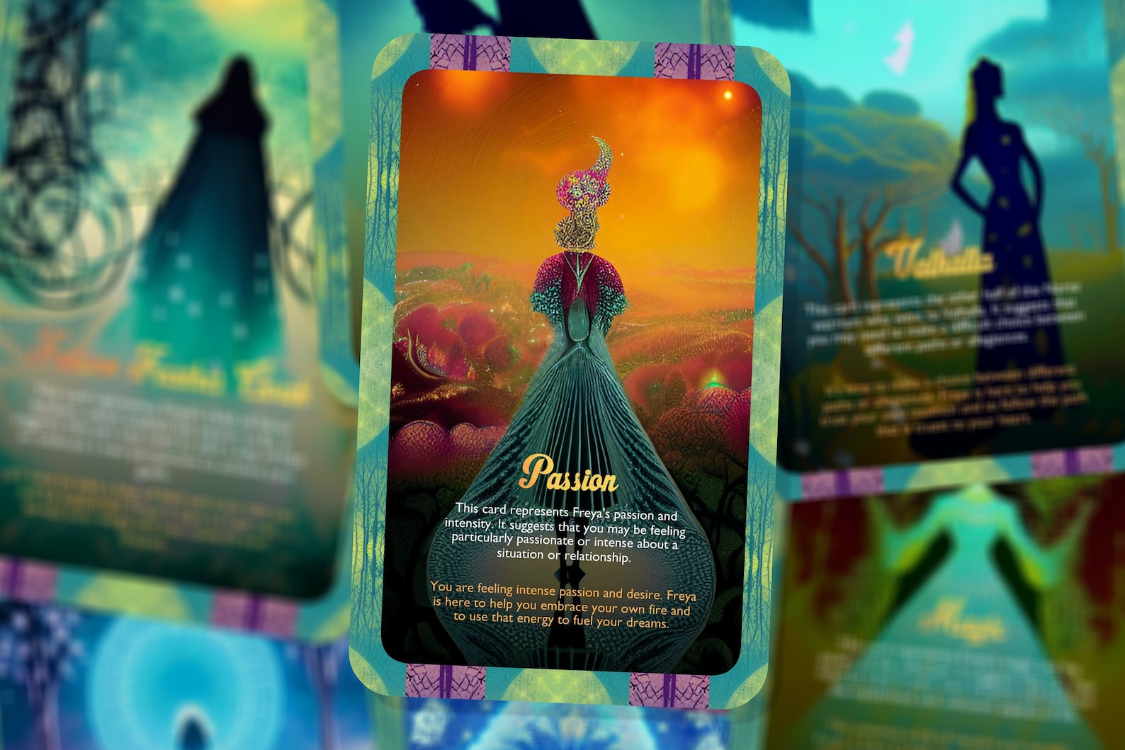 The Wisdom of Freya - Oracle Cards for Intuitive Guidance - Oracle ...