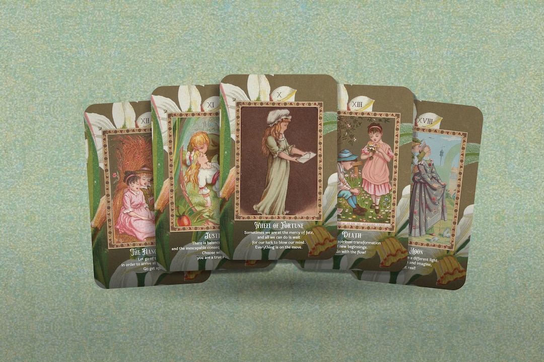 Victorian Tarot - Victorian Cards - Major Arcana - Tarot - Tarot Deck ...