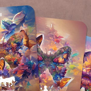The Butterfly Tarot - Major Arcana - Butterfly Art - Tarot Deck ...