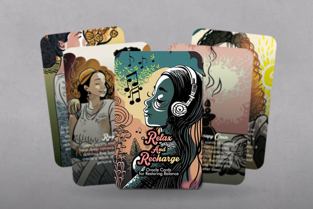 Relax and Recharge - Oracle Cards for Restoring Balance - Divination ...