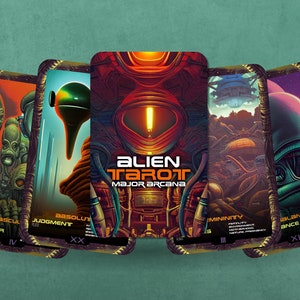 Alien Tarot - Major Arcana - Tarot - Tarot Deck - Fortune Telling ...