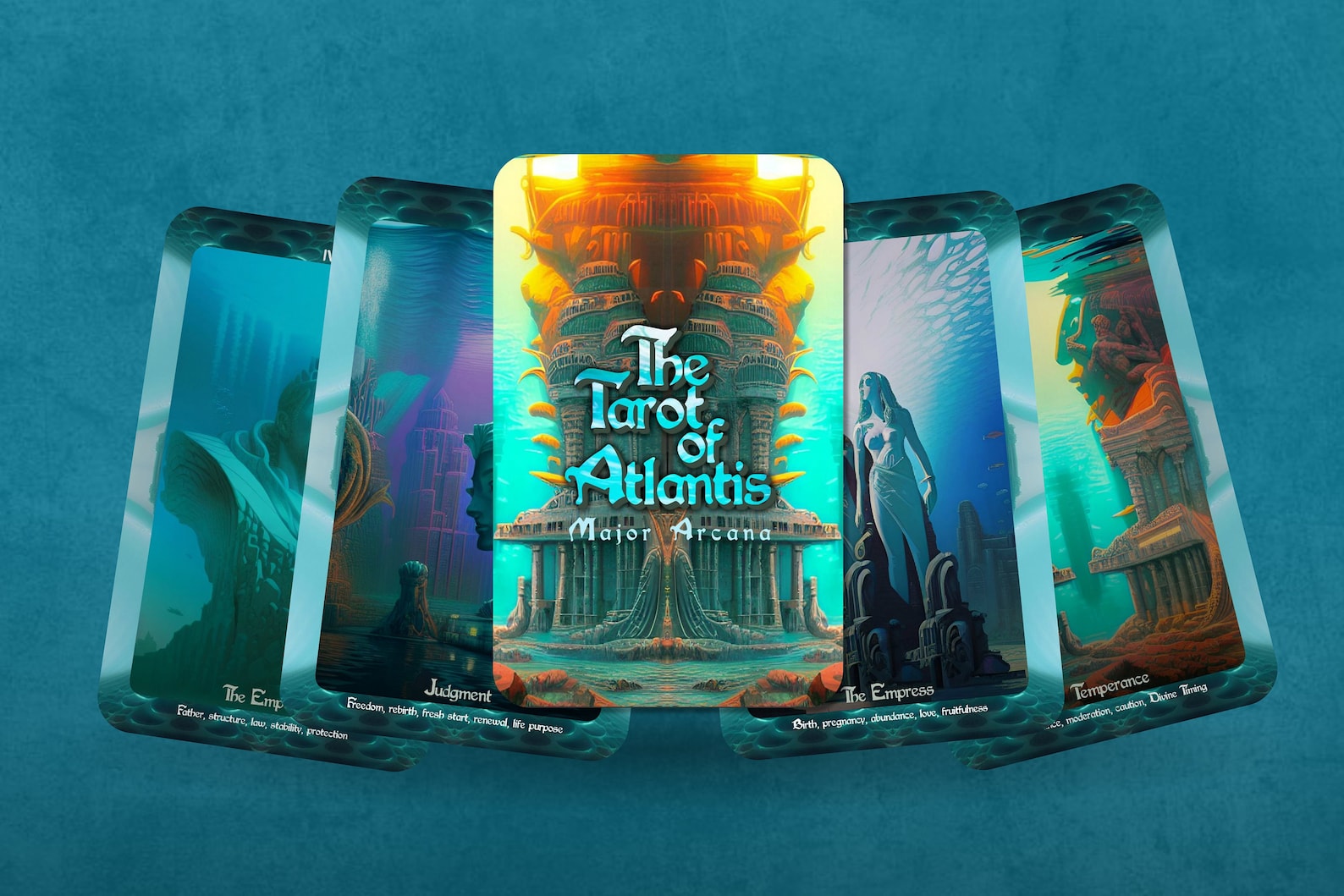 The Tarot of Atlantis - Major Arcana - Tarot Cards - Tarot Deck ...