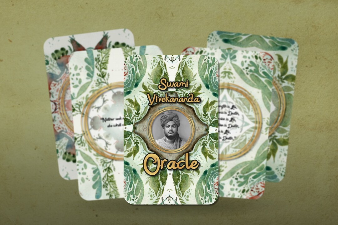 Swami Vivekananda Oracle - Guru Cards - Vivekananda Oracle - Oracle ...
