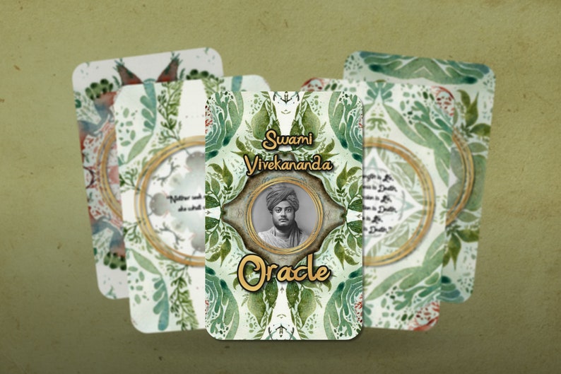 Swami Vivekananda Oracle Guru Cards Vivekananda Oracle - Etsy