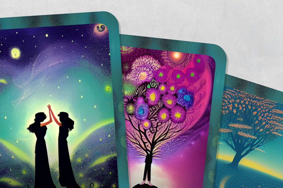Enjoy the Silence - Oracle Cards for Inner Peace - Inspired by Depeche ...